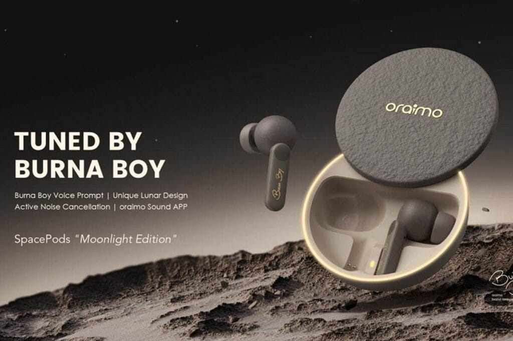 Oraimo Launches Burna Boy Tuned SpacePods Dubbed the "Moonlight Edition ...